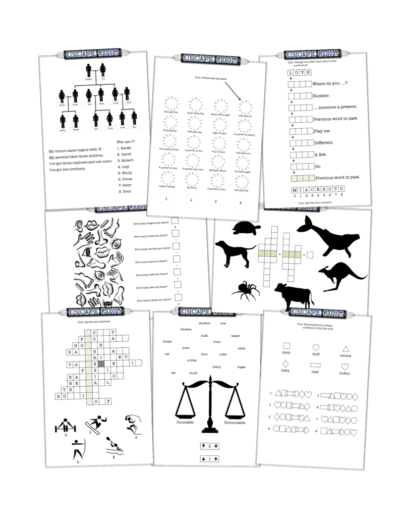 ESL Escape Room - ESL Escape Room